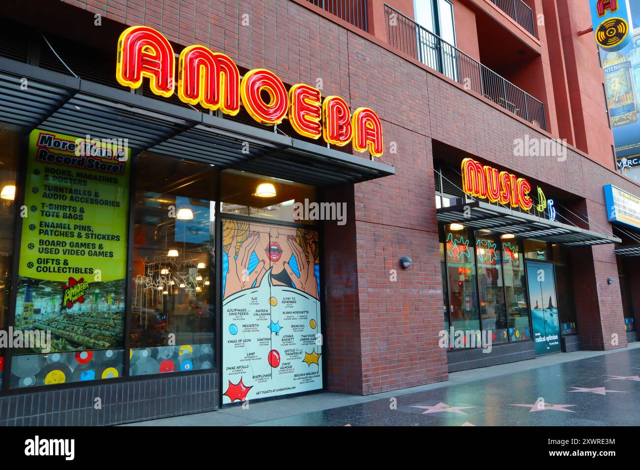 Amoeba music hollywood hi-res stock photography and images - Alamy