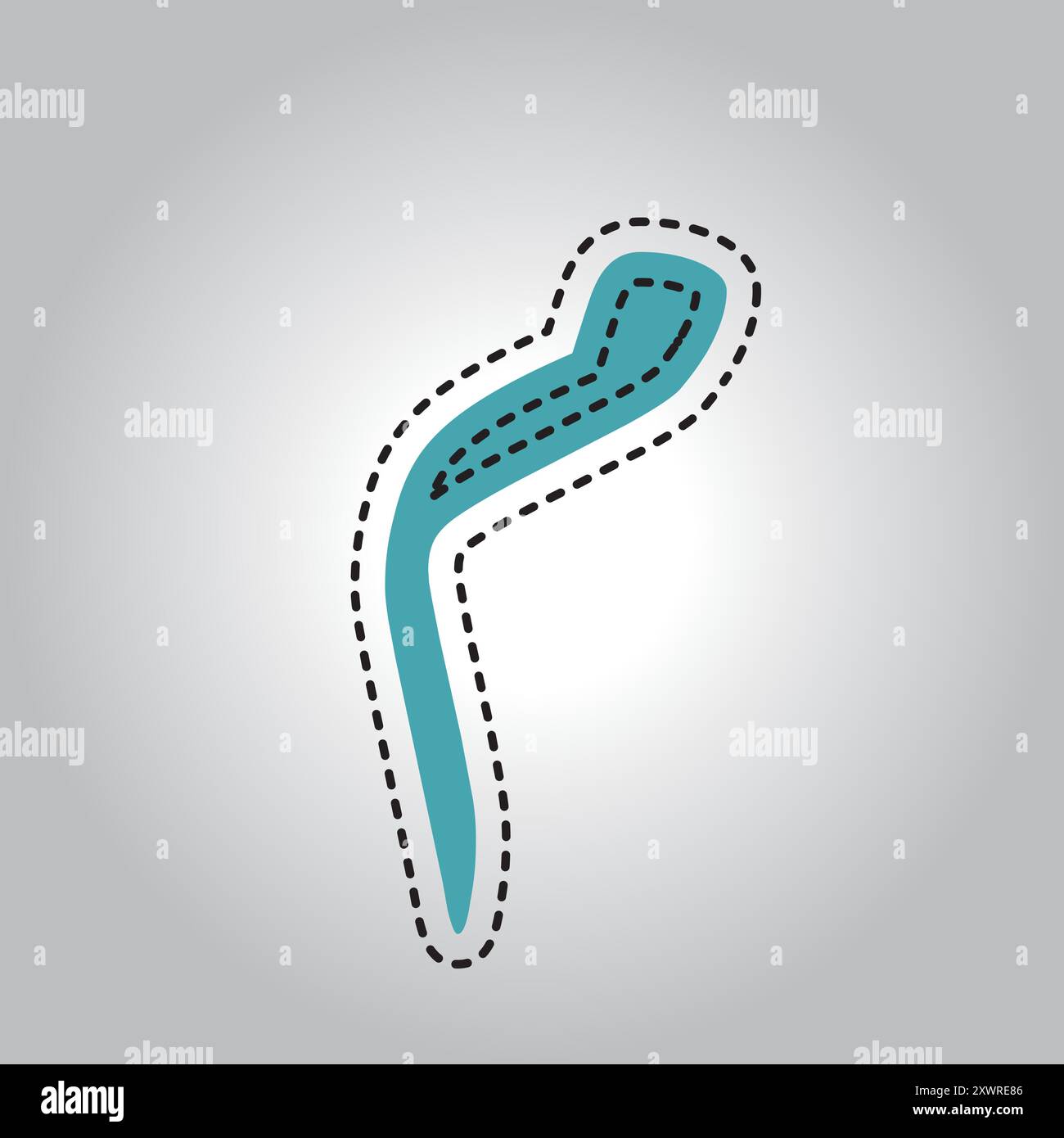 Arabic Calligraphy Alphabet letters or Stylized Riqa font style ...