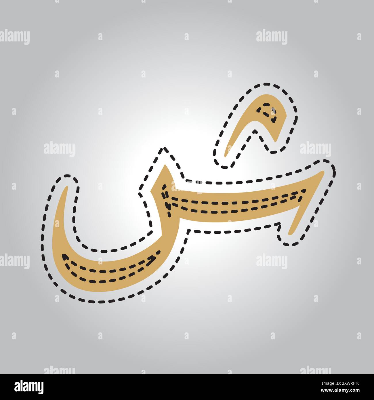 Arabic Calligraphy Alphabet letters or Stylized Riqa font style ...