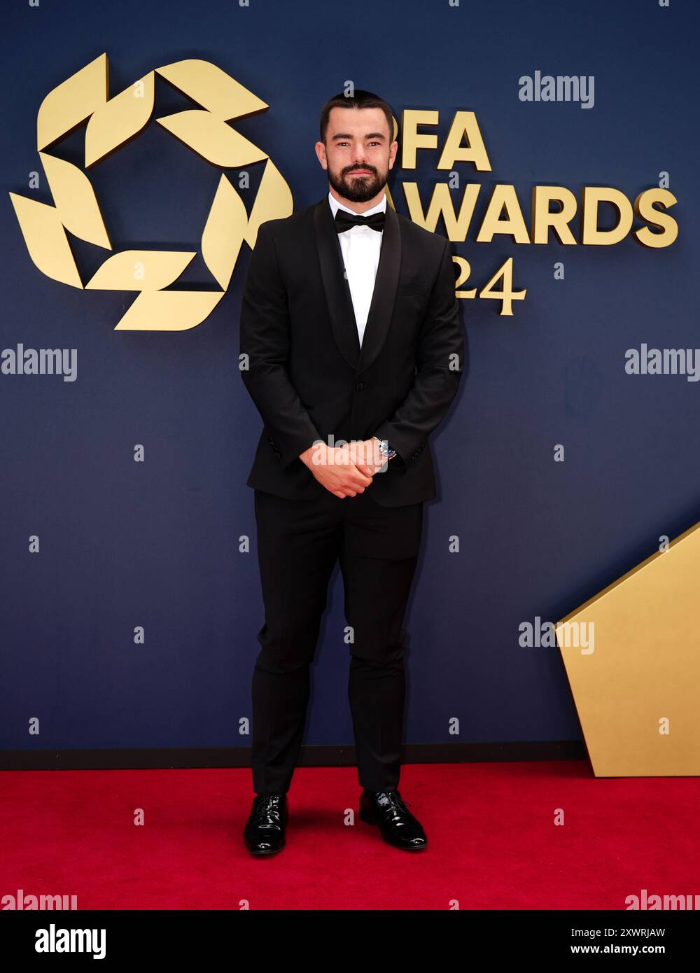 Eiran Cashin arrives for the 2024 PFA Awards at the Opera House ...