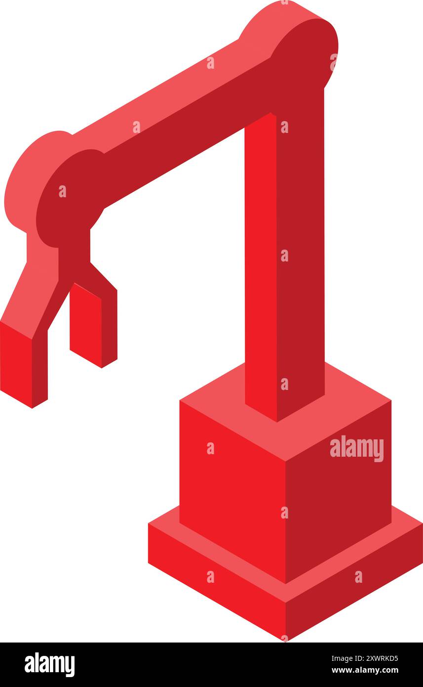 Industrial lifting robot Cut Out Stock Images & Pictures - Alamy
