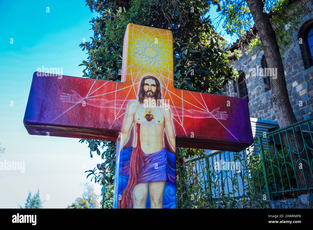 Christian cross chile hi-res stock photography and images - Alamy