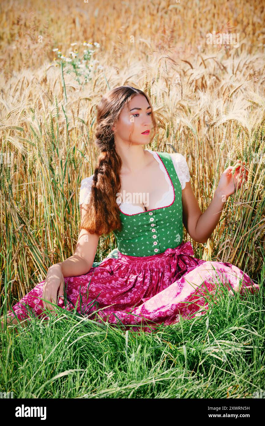 Traditional alpine costume hi-res stock photography and images - Alamy