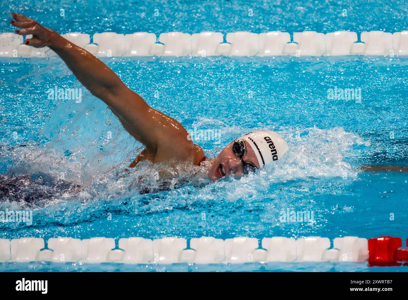 Kate Douglass (USA) competing in the Women's 200 metre individual ...