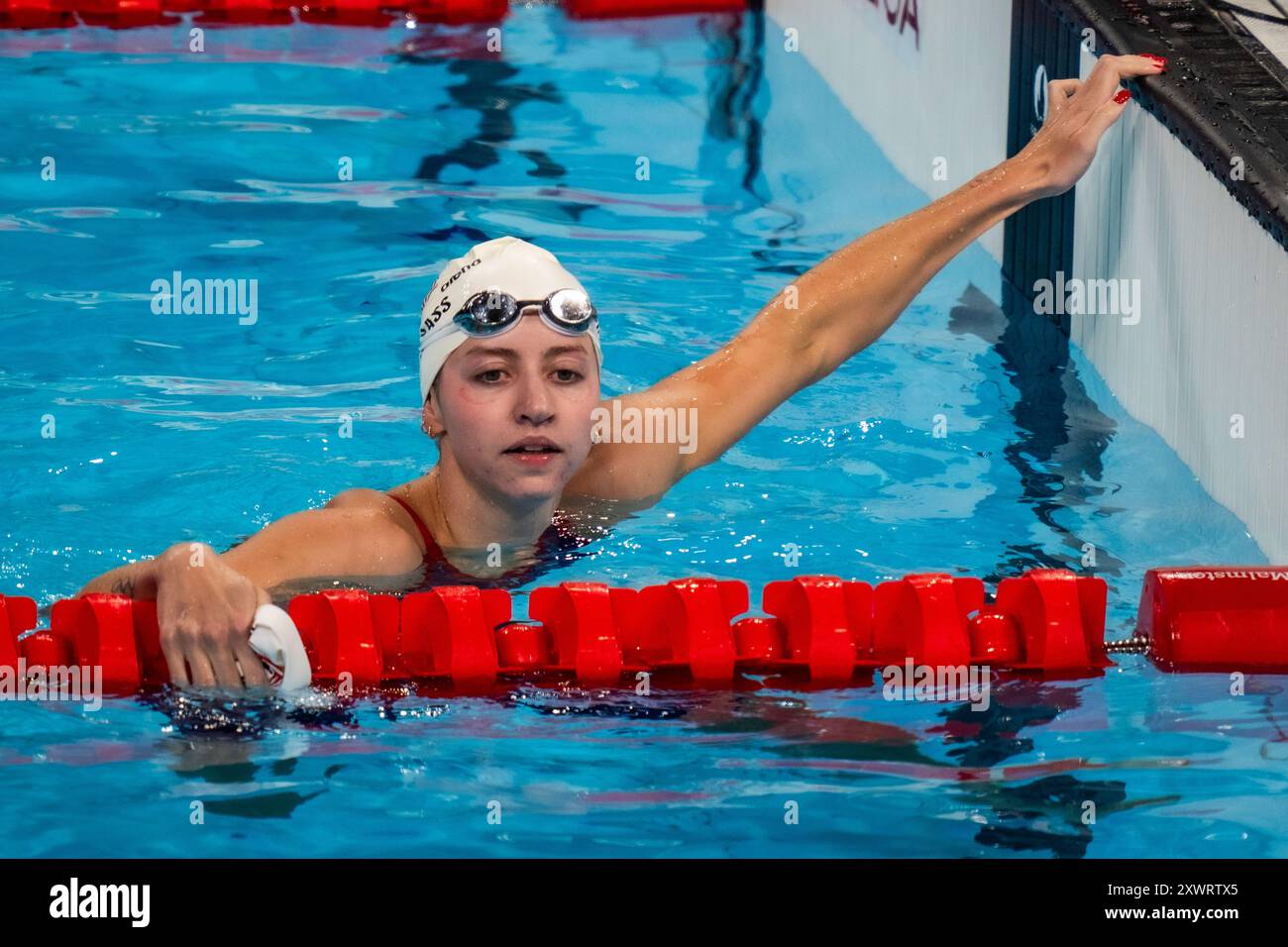 Kate Douglass (USA) competing in the Women's 200 metre individual ...