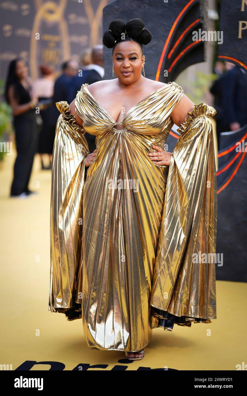 Sophia Nomvete poses for photographers upon arrival at the World ...