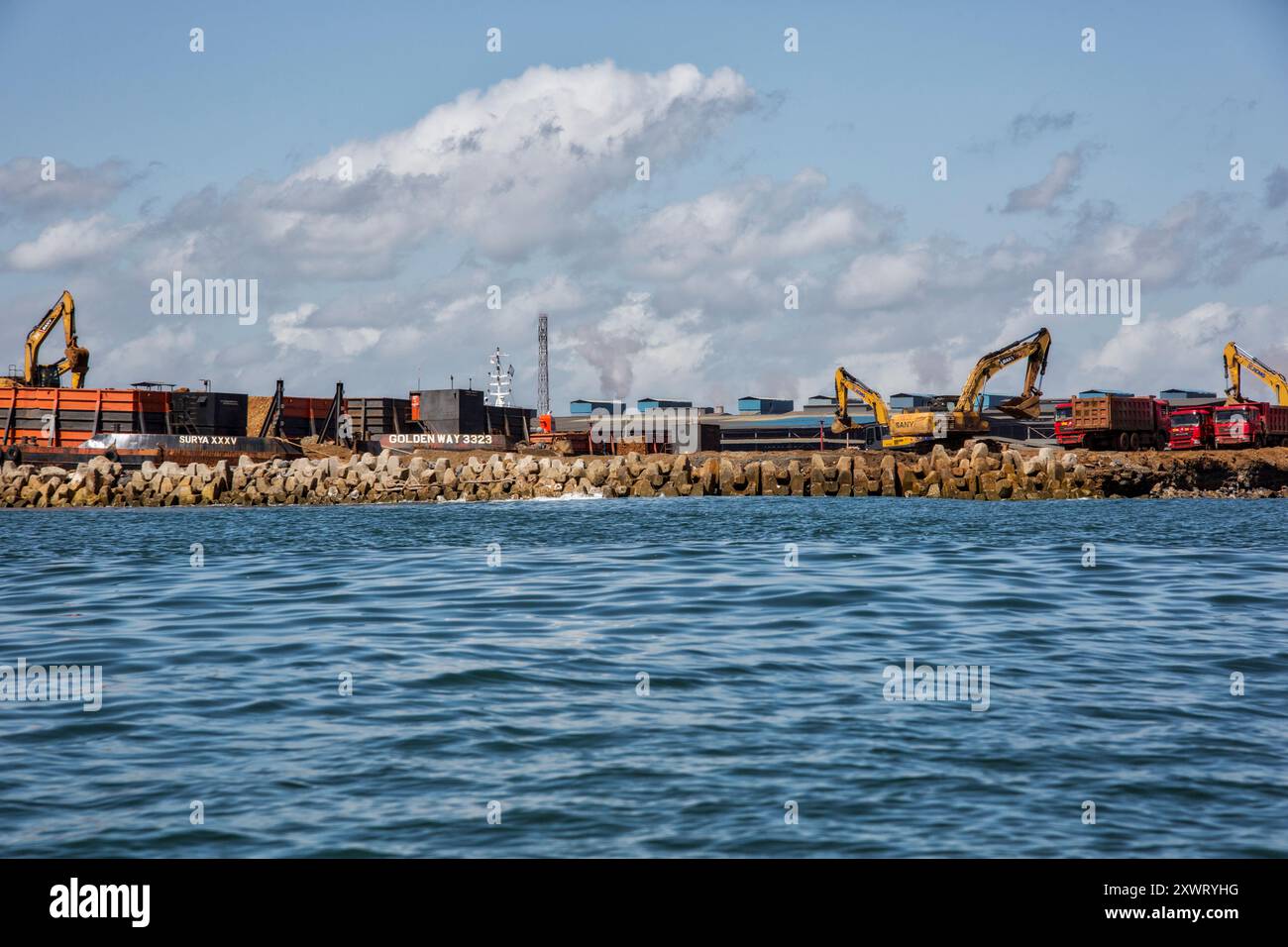 Nickel extraction in Sulawesi, Indonesia, Asia Stock Photo - Alamy