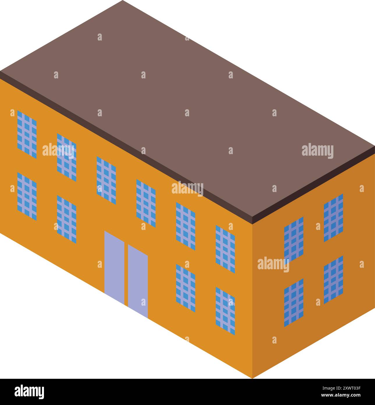 Rendered wall exterior Stock Vector Images - Alamy