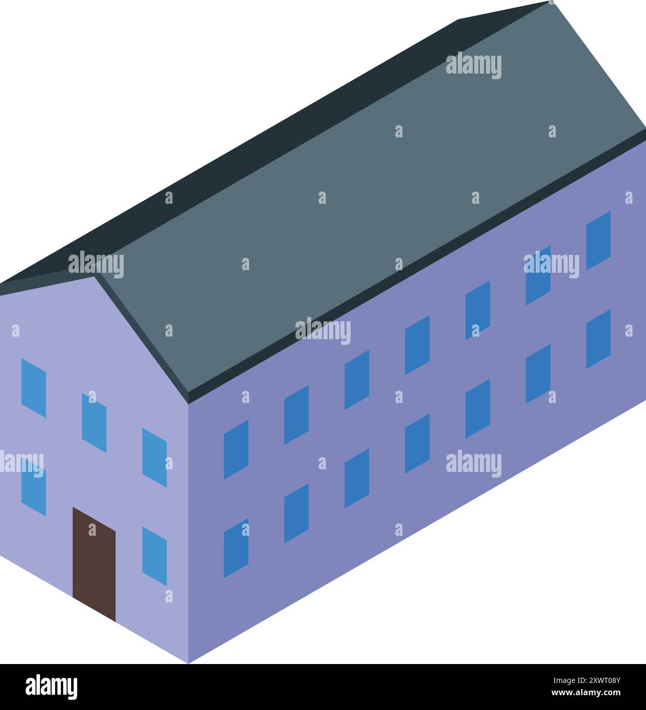 Generic office building exterior Stock Vector Images - Alamy