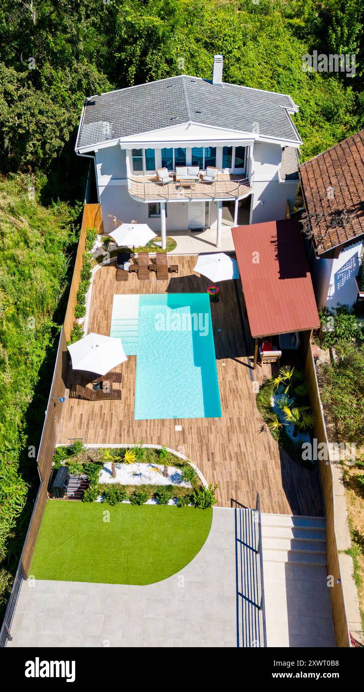 Small luxury swimming pool from hi-res stock photography and images - Alamy