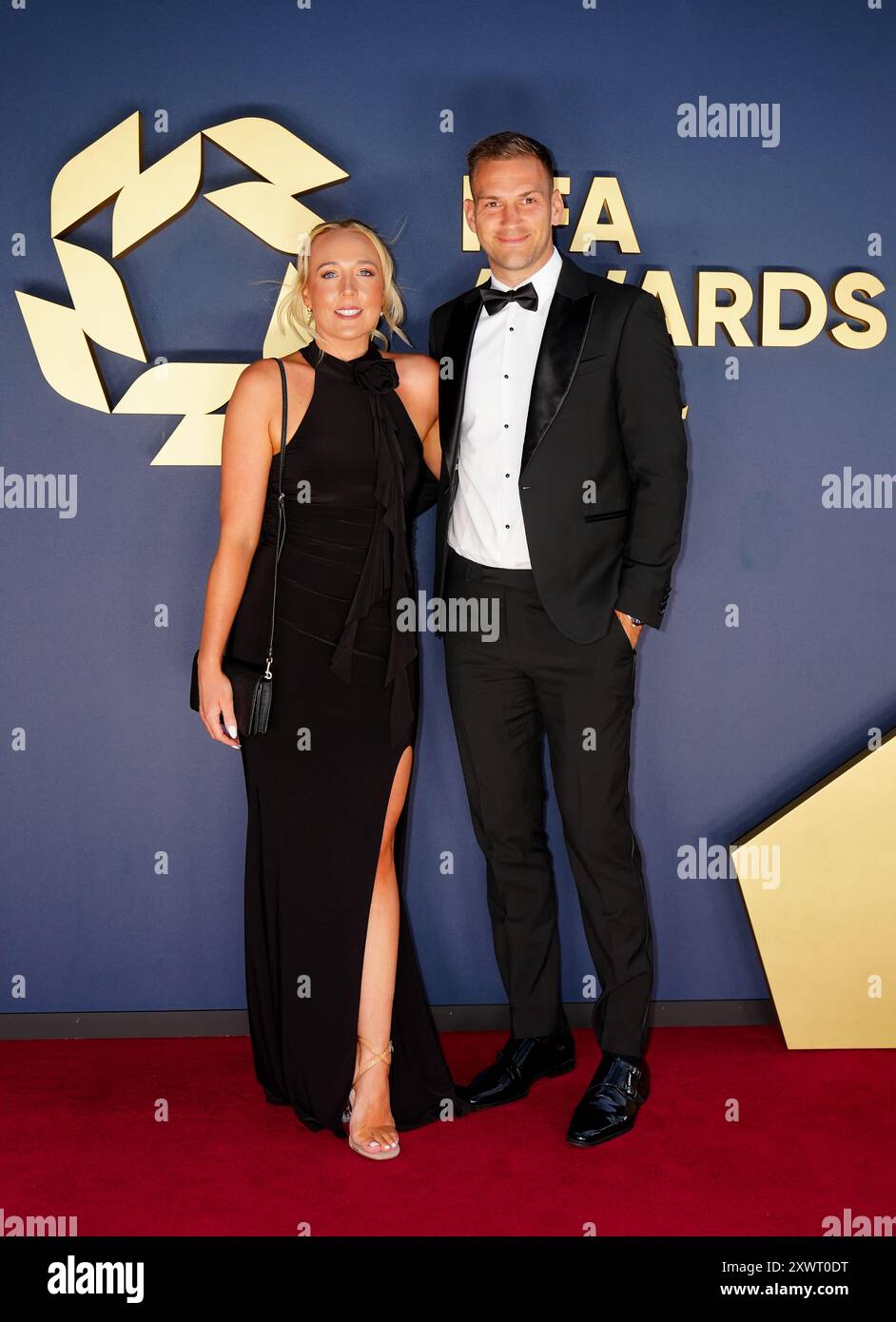 Mickey Demetriou arrives for the 2024 PFA Awards at the Opera House ...