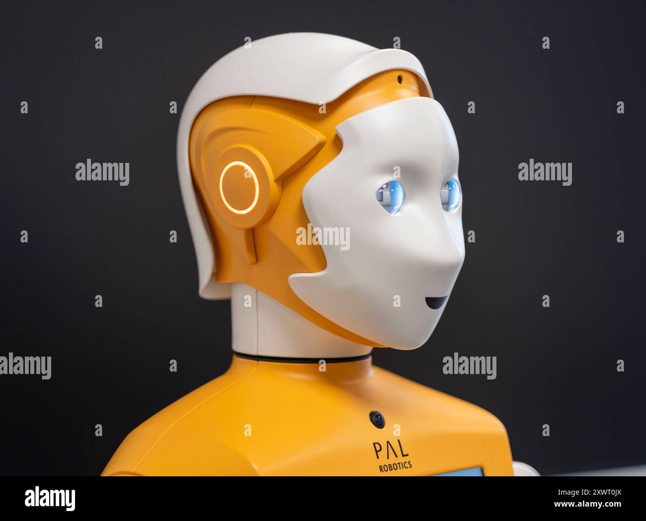 February 9th 2024. Spring demo robot at the National Robotarium, Heriot ...