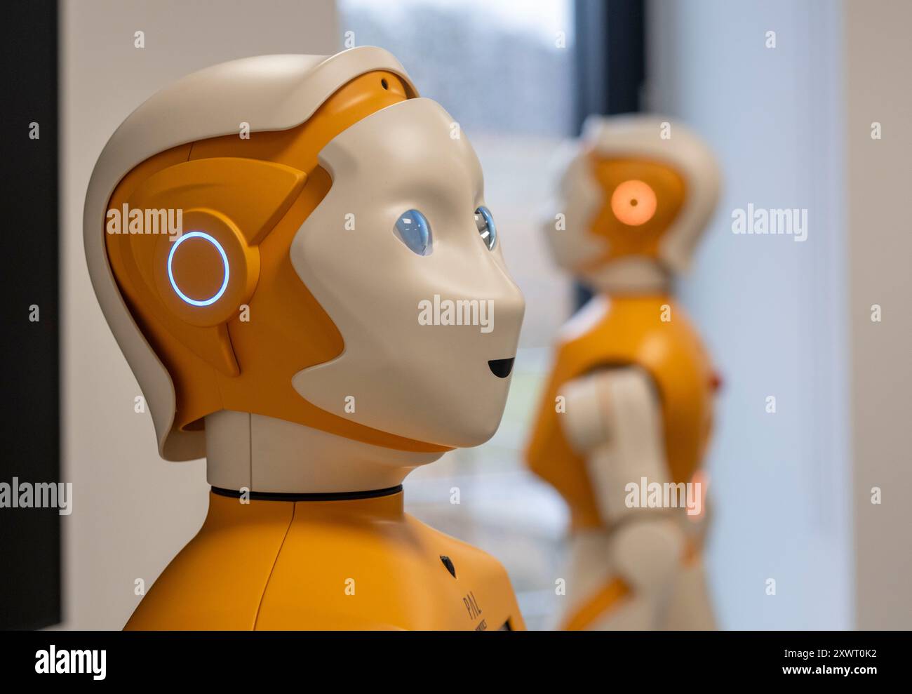 February 9th 2024. Spring demo robot at the National Robotarium, Heriot ...