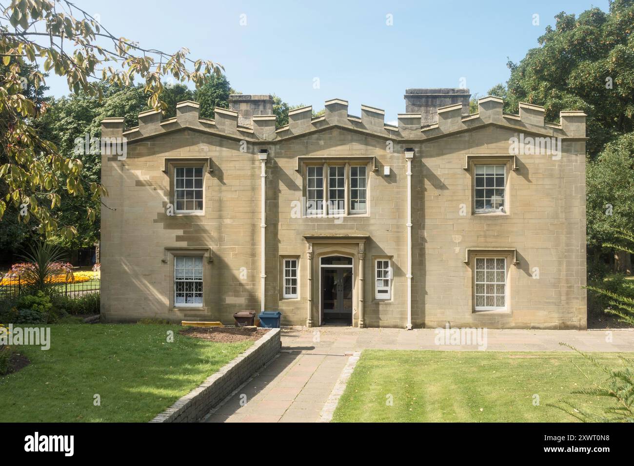 The listed Old Rectory, now a community centre, in Houghton le Spring ...
