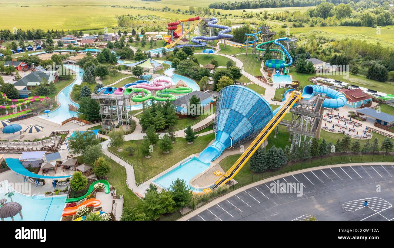 Raging Waves is Illinois' largest water park sitting on 58 acres with ...