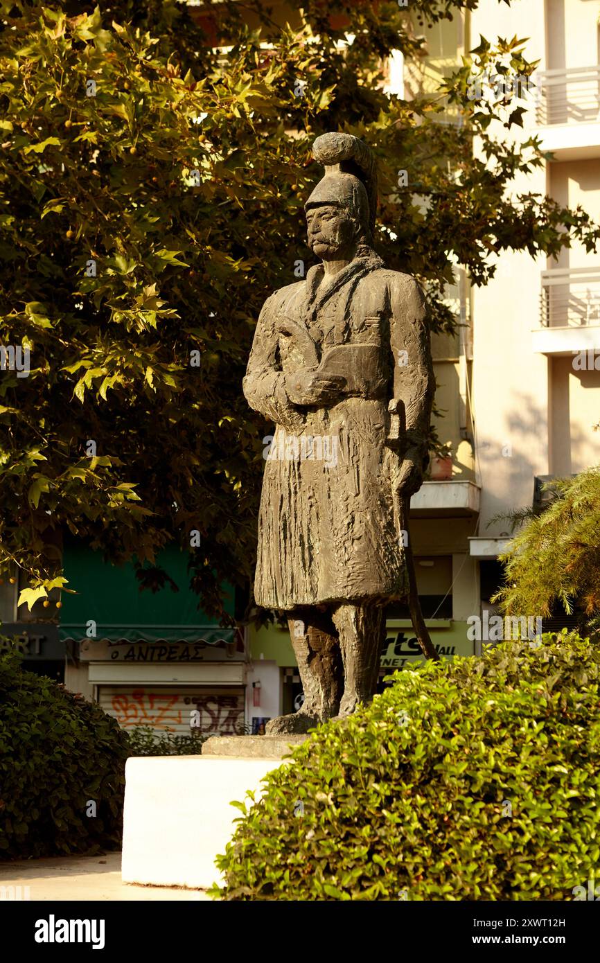 statue of theodoros kolokotronis Stock Photo - Alamy
