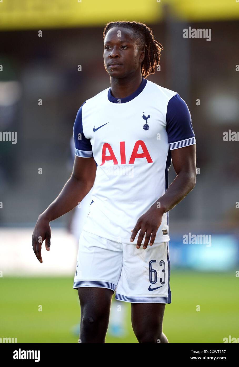 Tottenham Hotspur's Damola Ajayi during the Bristol Street Motors ...
