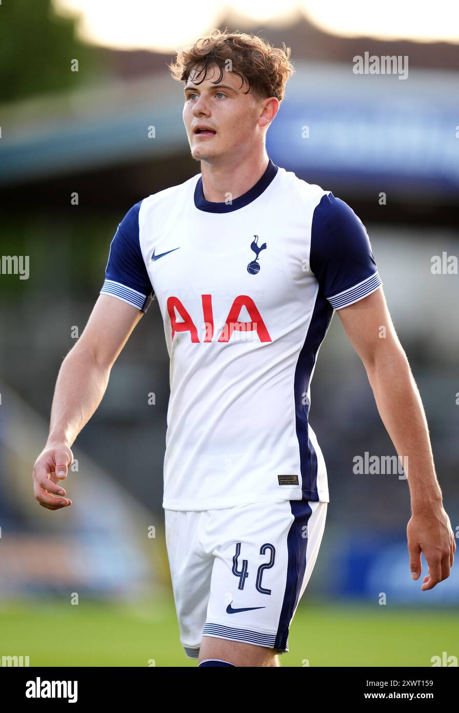 Tottenham Hotspur's Will Lankshear during the Bristol Street Motors ...