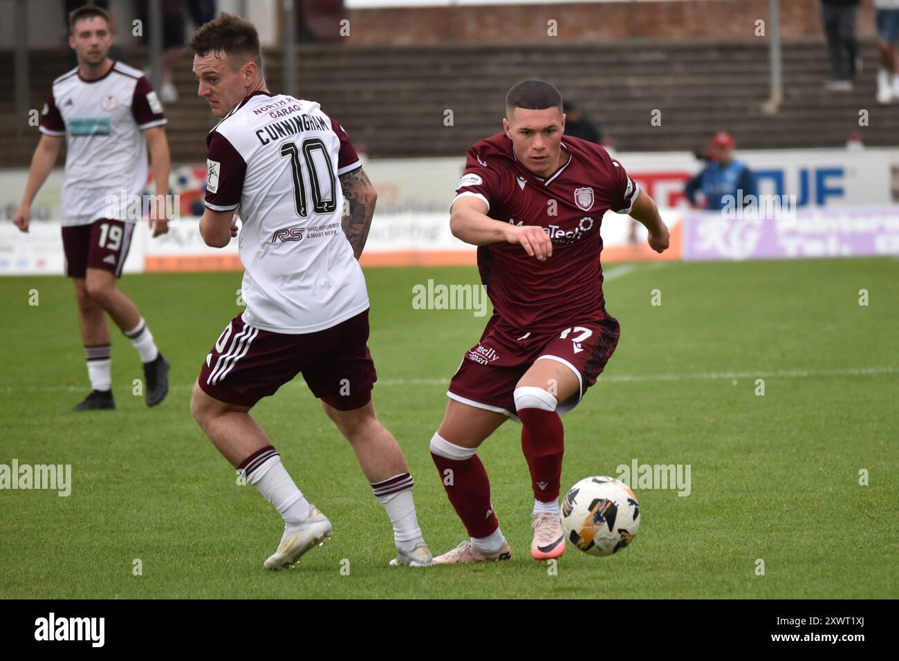 Arbroath's Jamie Richardson (on loan from Dundee FC) turns Ross ...