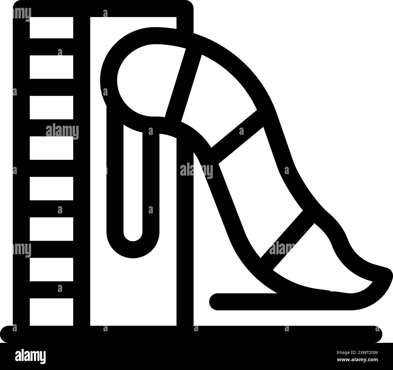 Outdoor spiral steps Stock Vector Images - Alamy