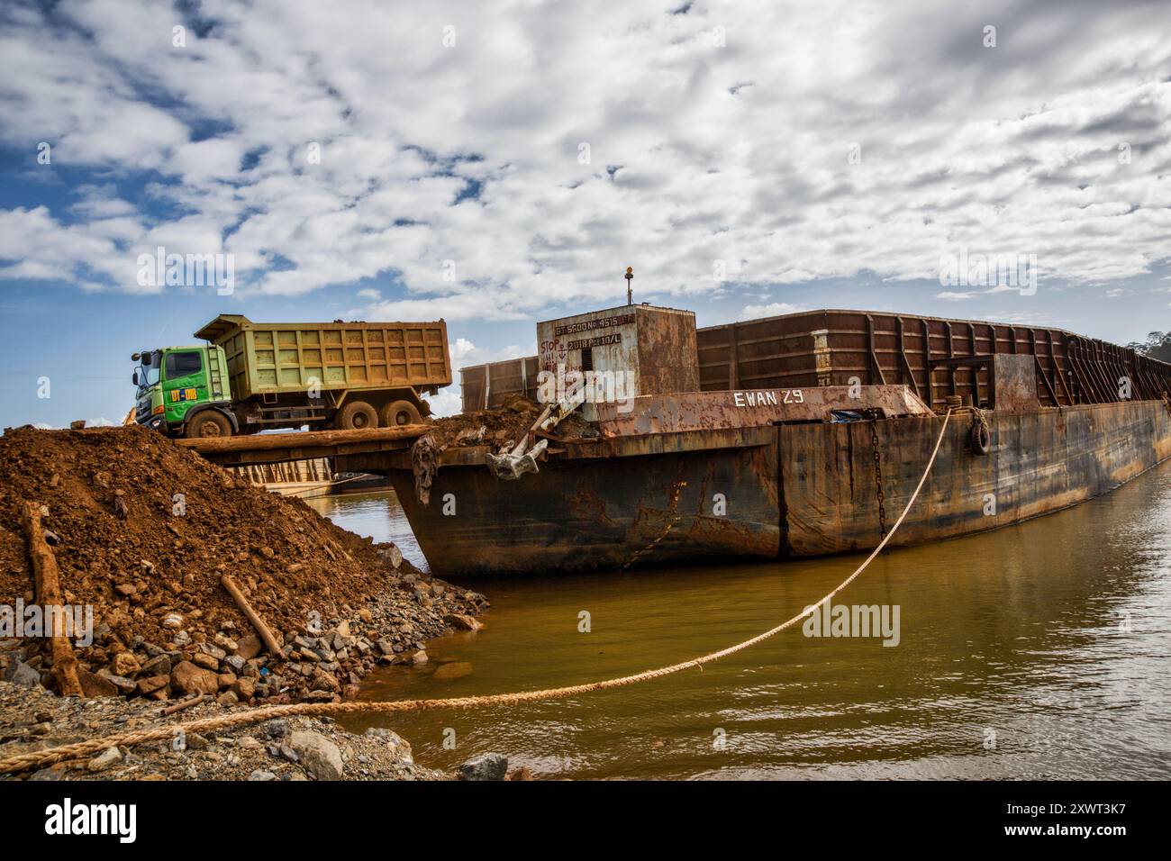 Nickel extraction in Sulawesi, Indonesia, Asia Stock Photo - Alamy