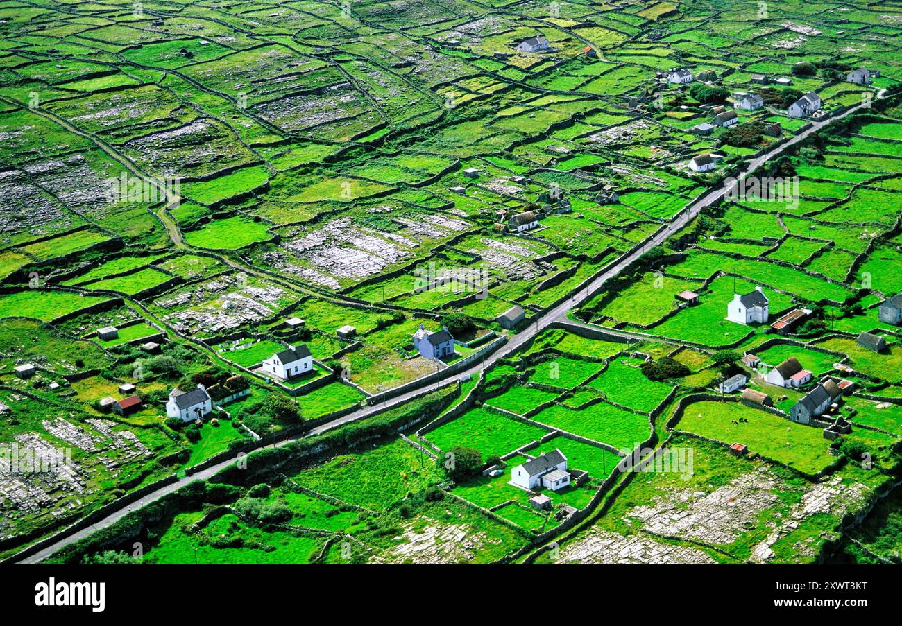 Inishmore, the largest of the Aran Islands, County Galway, Ireland ...