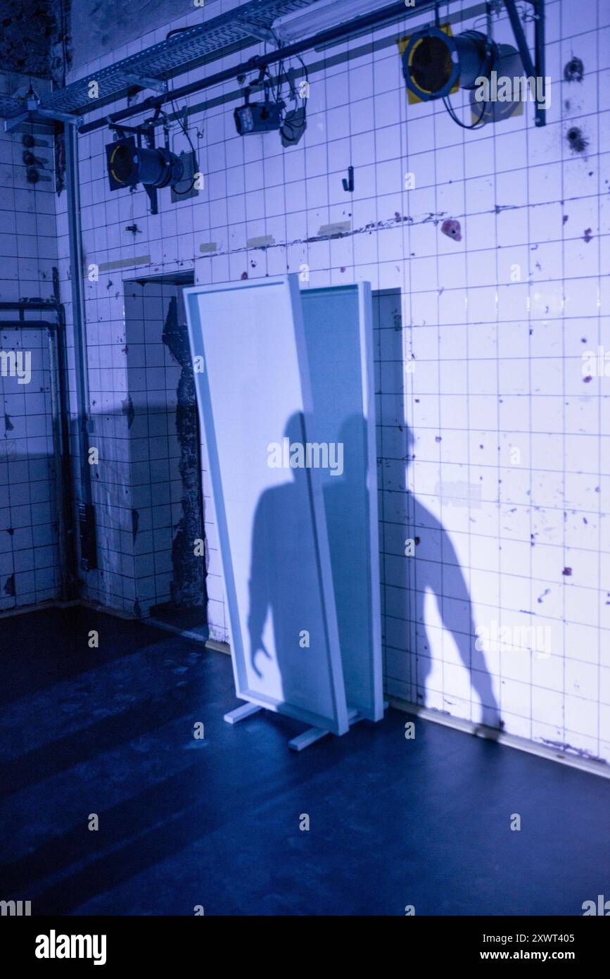 Shadowy figure stands hi-res stock photography and images - Alamy