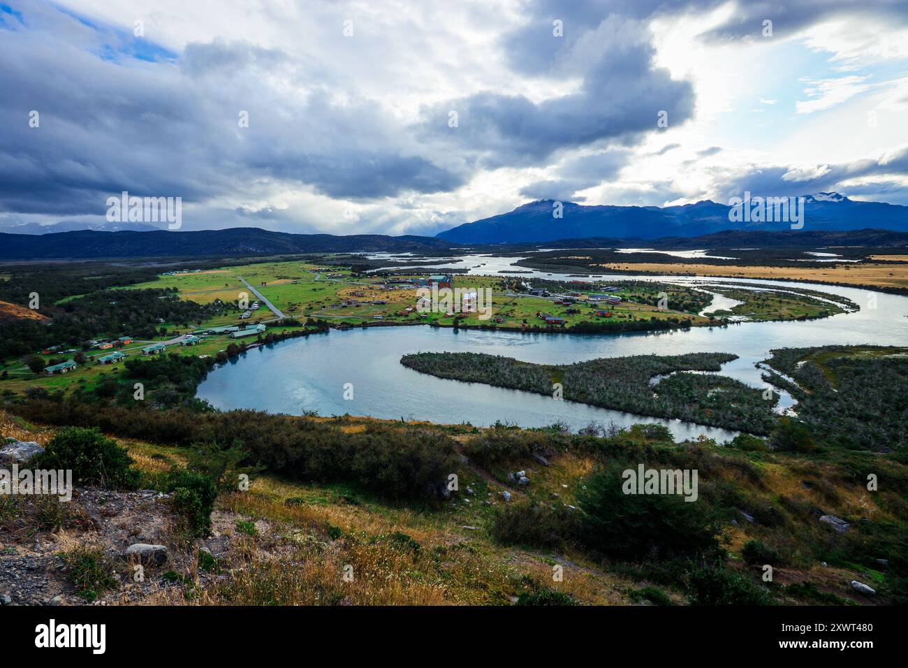 Rural Houses in the Torres Del Paine National Park in Patagonia, Chile ...