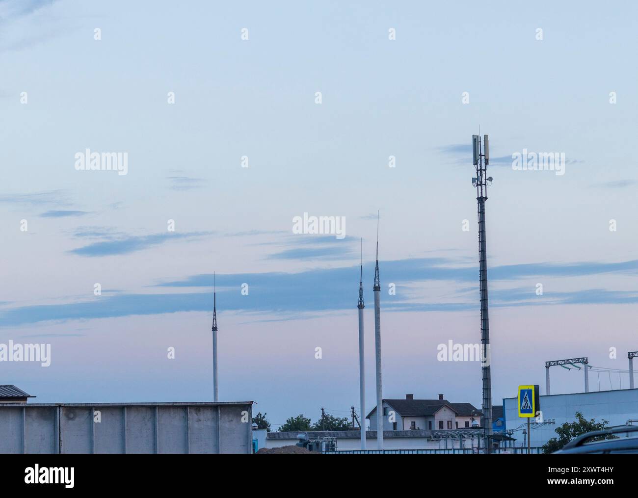 Tropical summer warm rain lightning hi-res stock photography and images ...