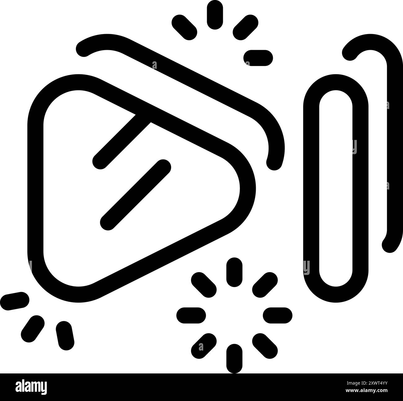 Simple video player icon loading with progress bar and sparkling ...