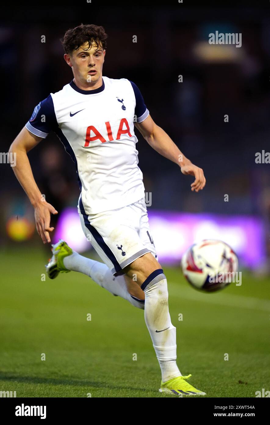 Tottenham Hotspur's Will Lankshear in action during the Bristol Street ...