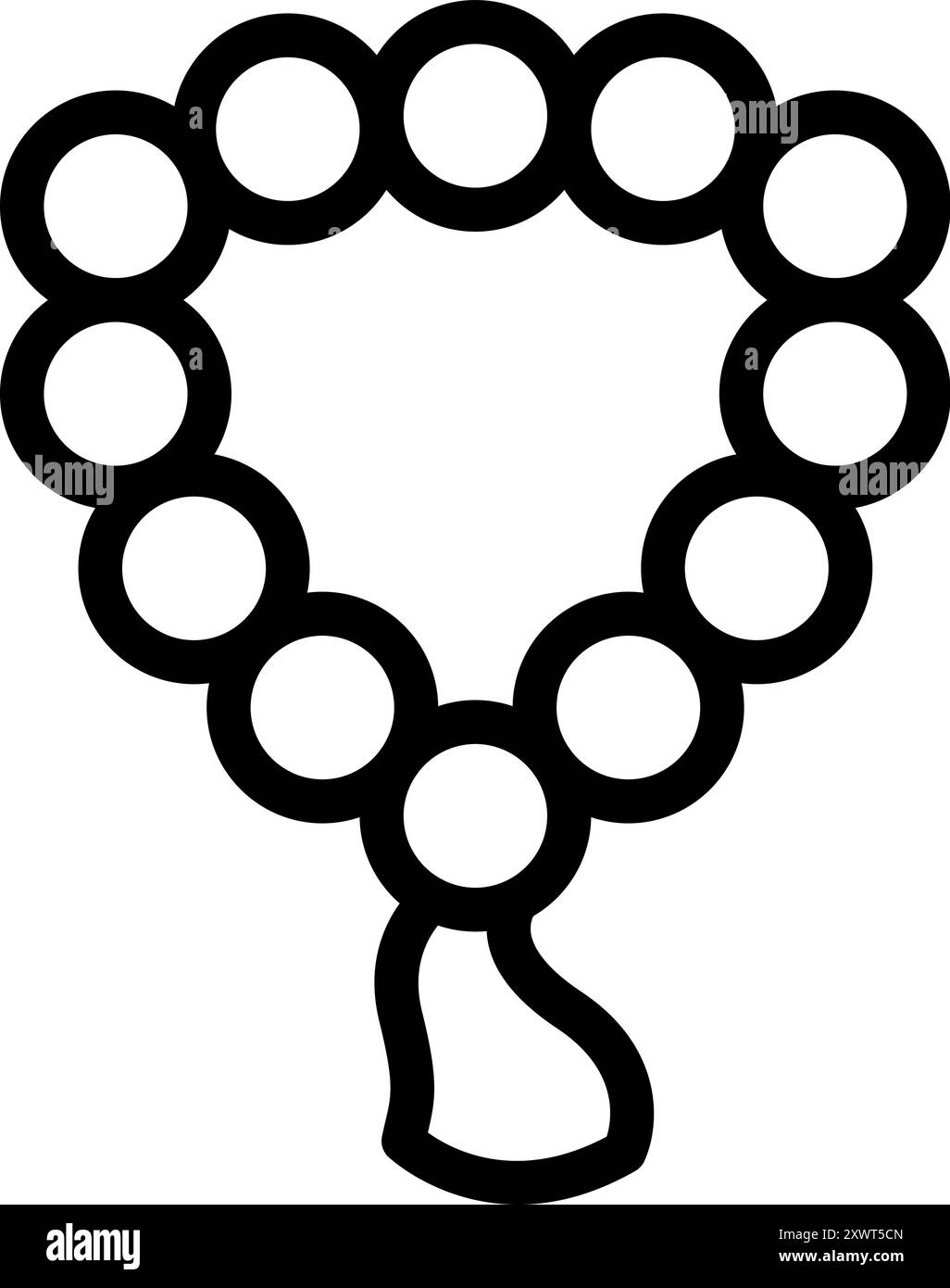 Islamic prayer beads, known as tasbih or misbaha, are used for counting ...