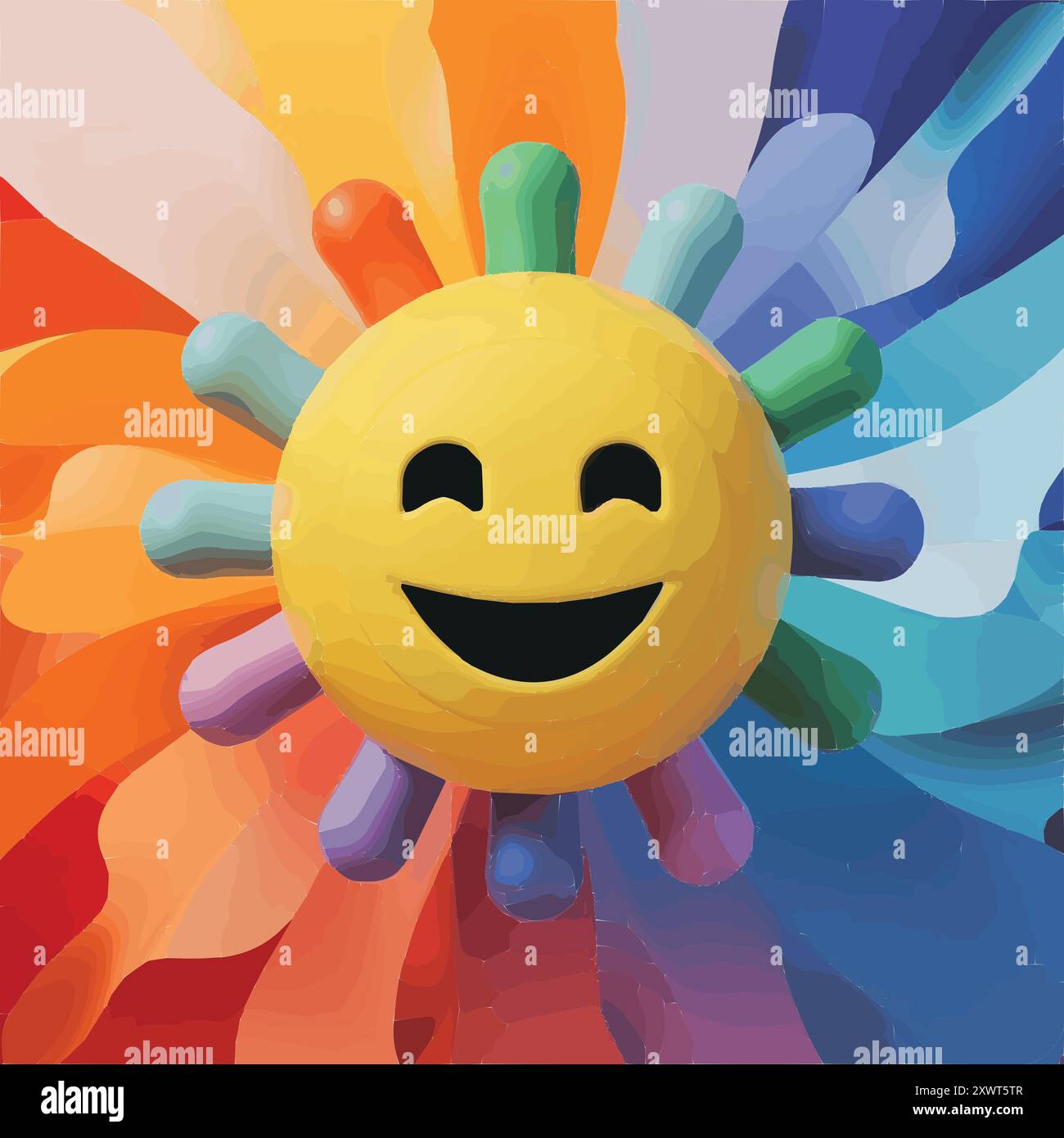 Celebrating World Smile Day-The Power of a Simple Smile Stock Vector ...