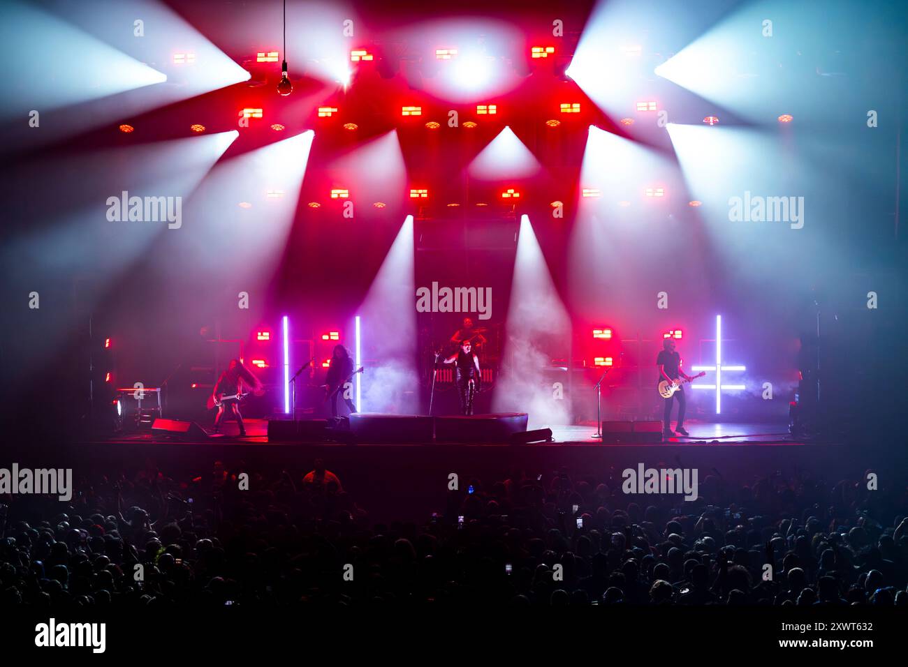 Marilyn Manson performs at the Byline Bank Aragon Ballroom on Saturday ...