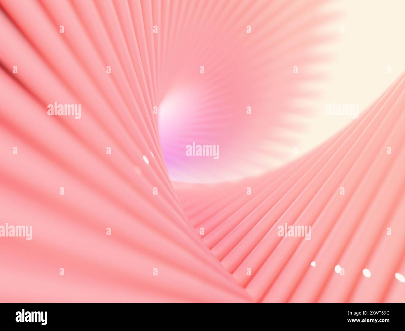 Luminous background with swirl pattern of soft pink shapes and bokeh ...