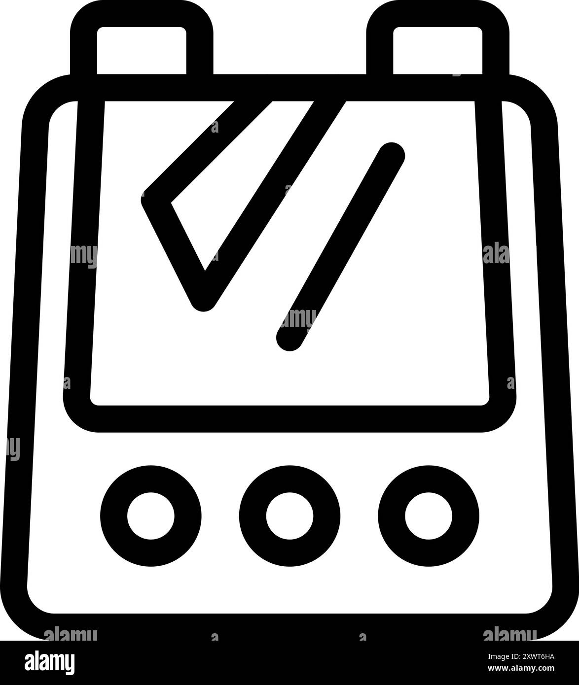 Simple vector icon of a handheld gaming console with directional ...