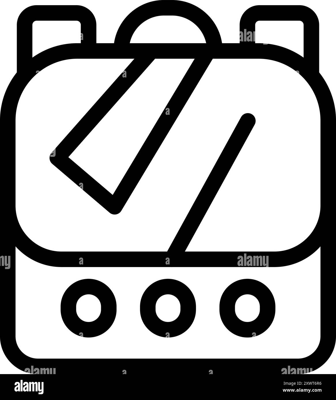 Electric grill with adjustable heat settings icon outline style Stock ...