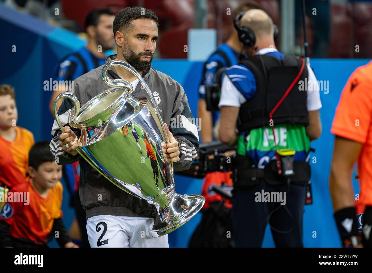 Carvajal champions league trophy hi-res stock photography and images ...