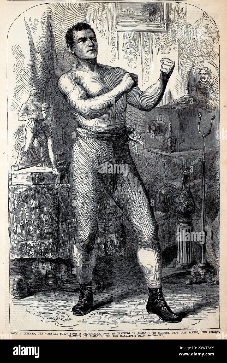 19th century boxing hi-res stock photography and images - Alamy