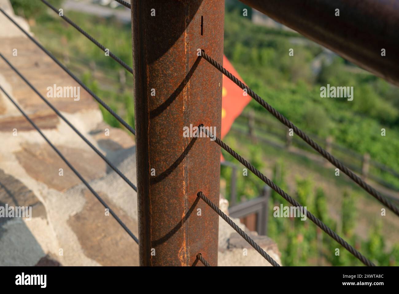 Rope railings hi-res stock photography and images - Alamy