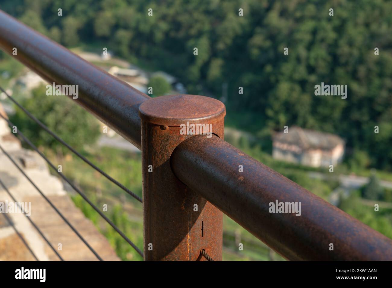 Rope railings hi-res stock photography and images - Alamy