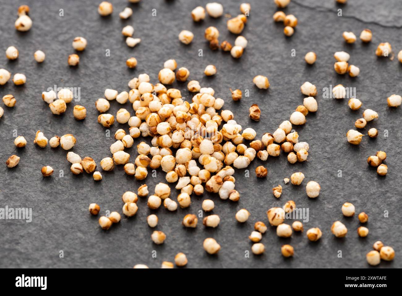 Organic pop seeds of ancestral amaranth - Amaranthus Stock Photo - Alamy