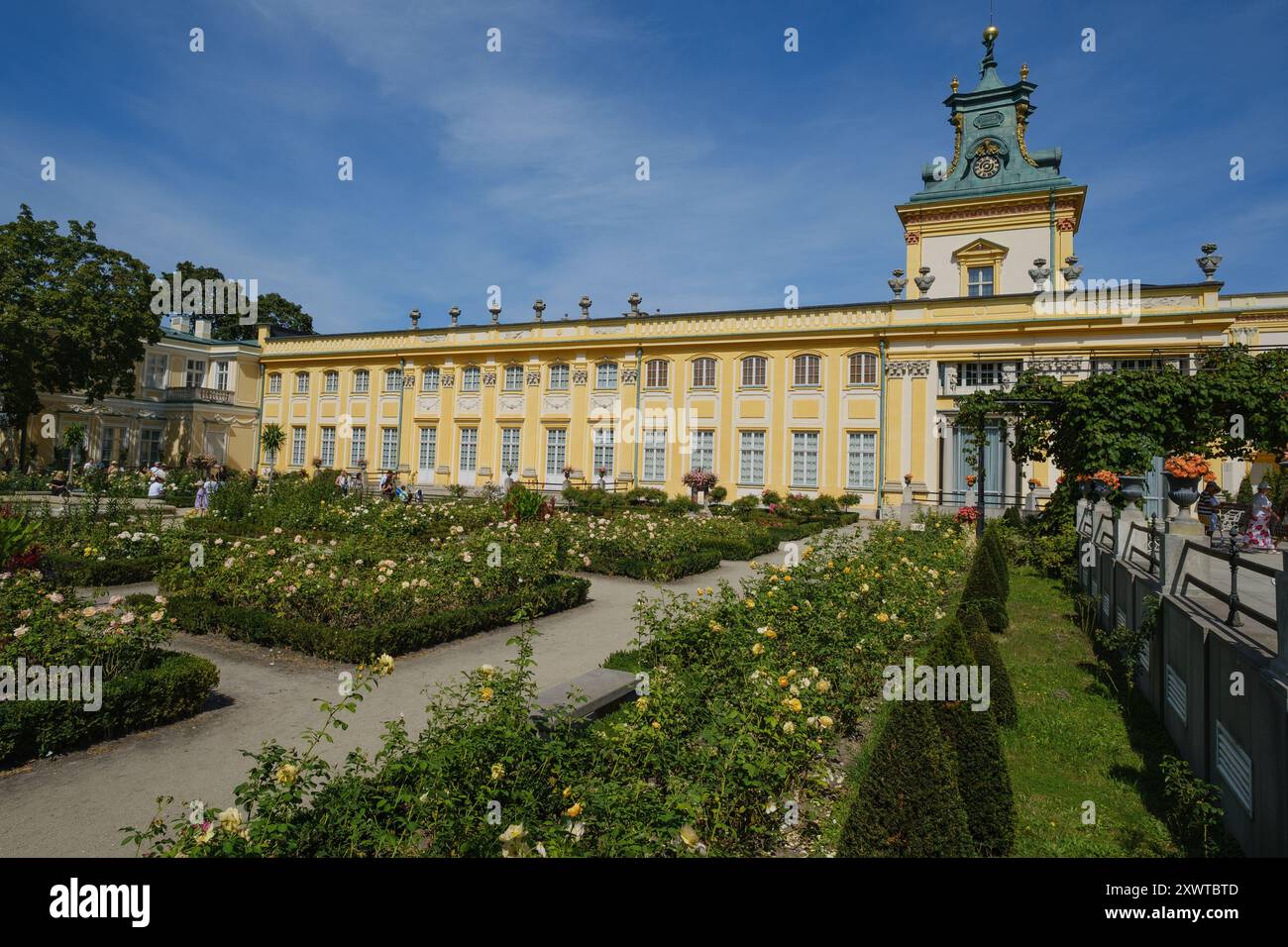 view of Wilanow palace and it is one of the most impressive and ...
