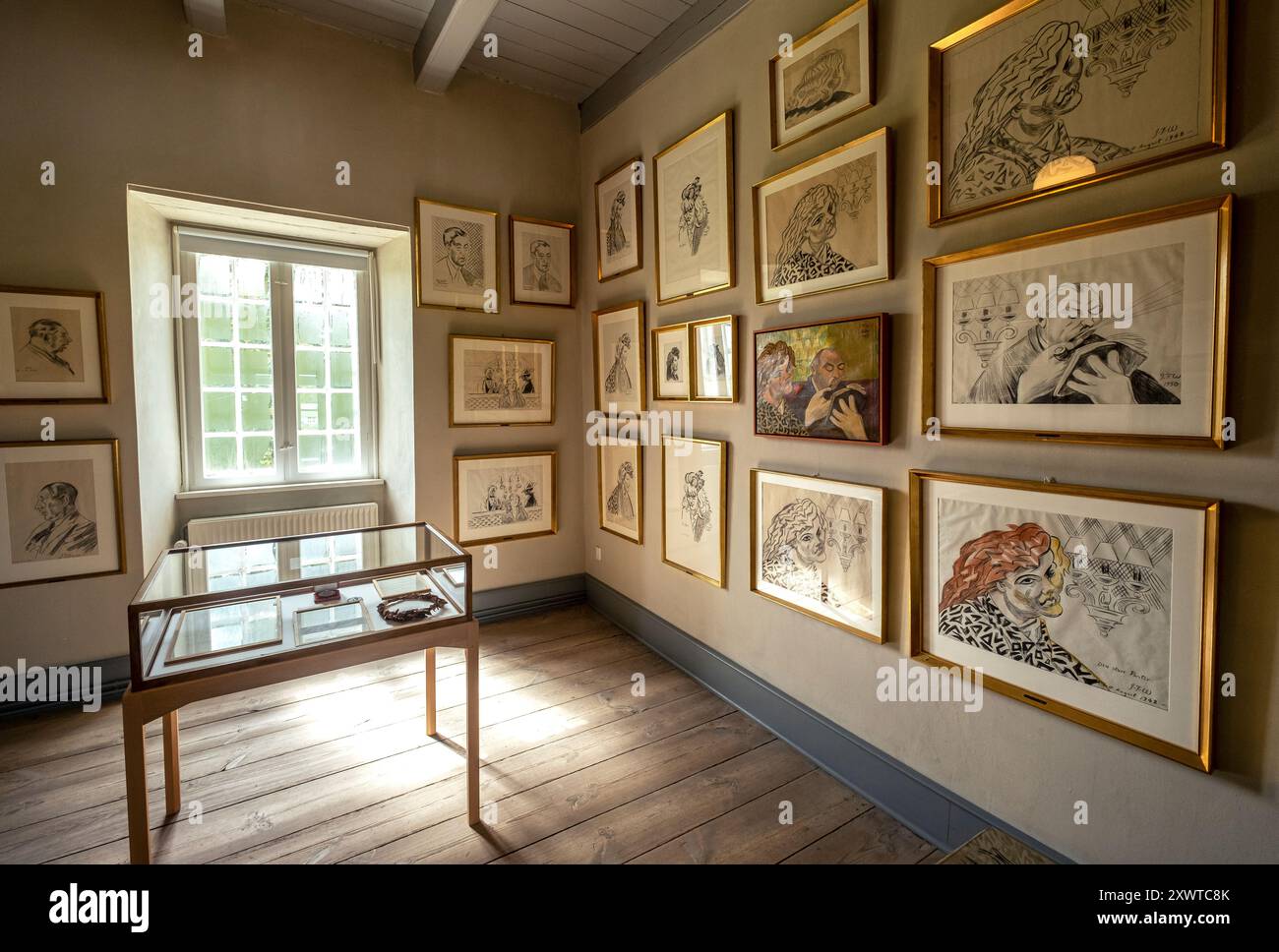 Odden Hovedgård, a museum dedicated to the work of Danish artist J.F ...