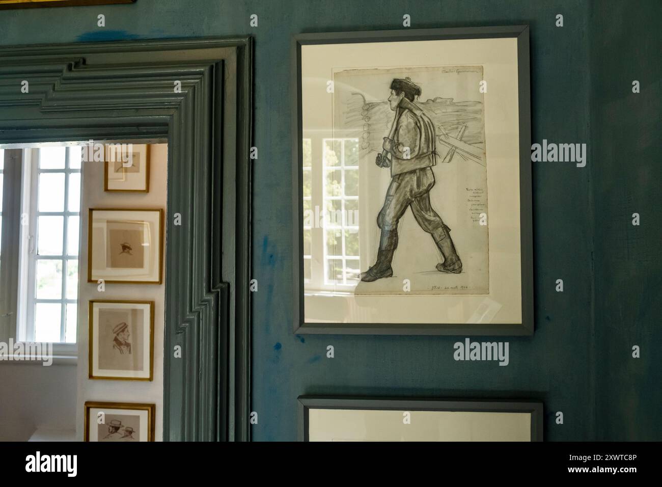 Odden Hovedgård, a museum dedicated to the work of Danish artist J.F ...