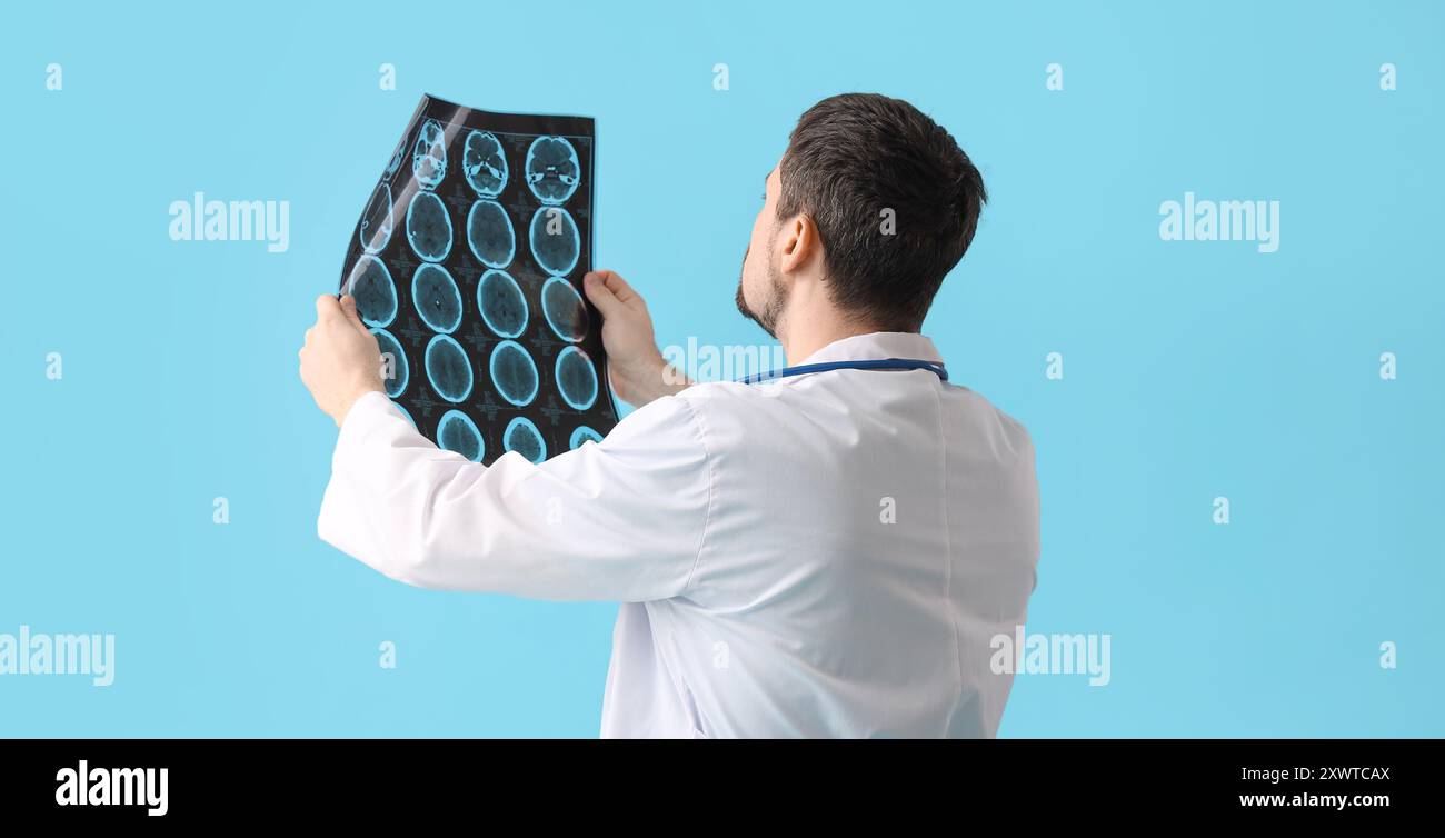 Doctor analysing patient results assistant hi-res stock photography and ...