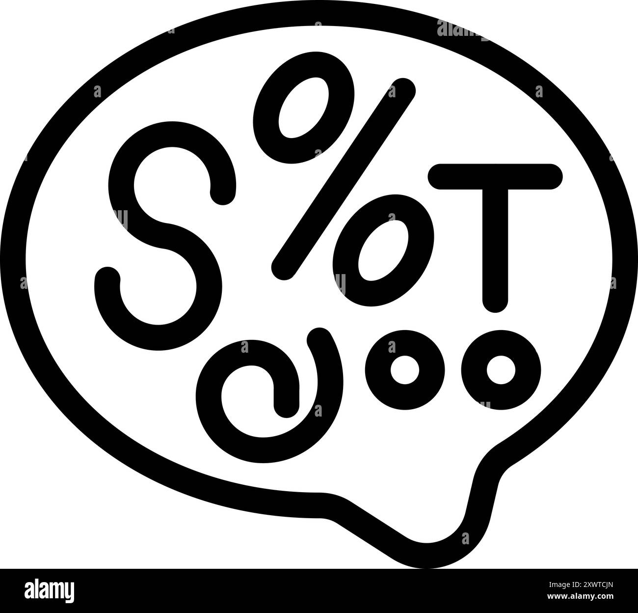 Swot analysis icon representing a strategic planning technique used to ...