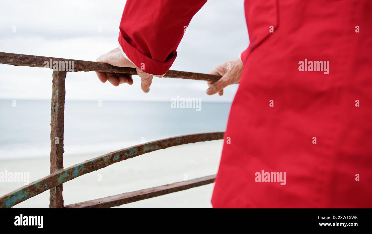 Hold a hand on the railing hi-res stock photography and images - Alamy