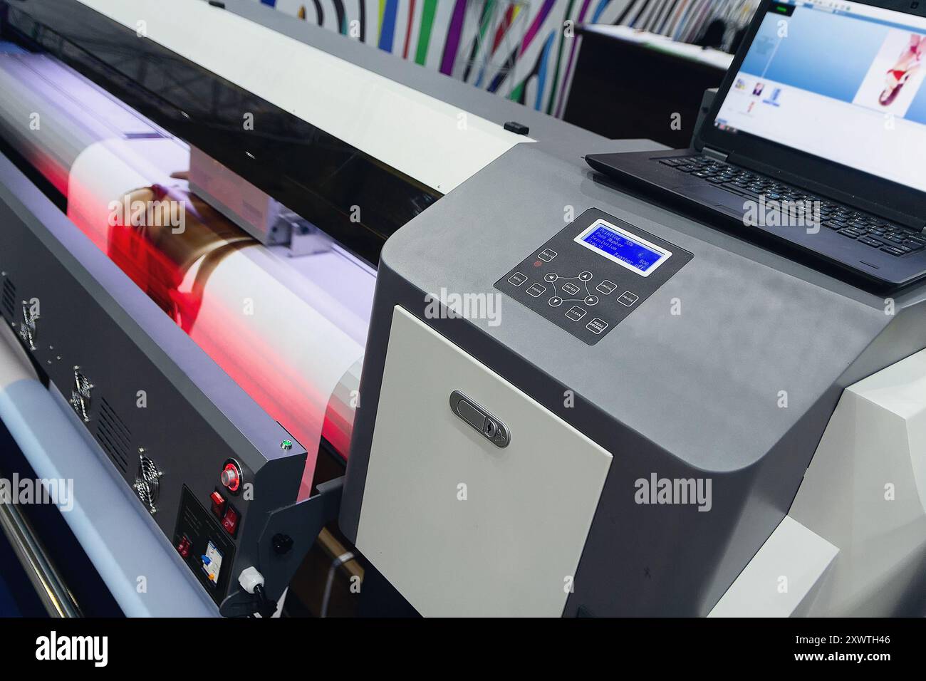 Ink jet printing machine hi-res stock photography and images - Alamy