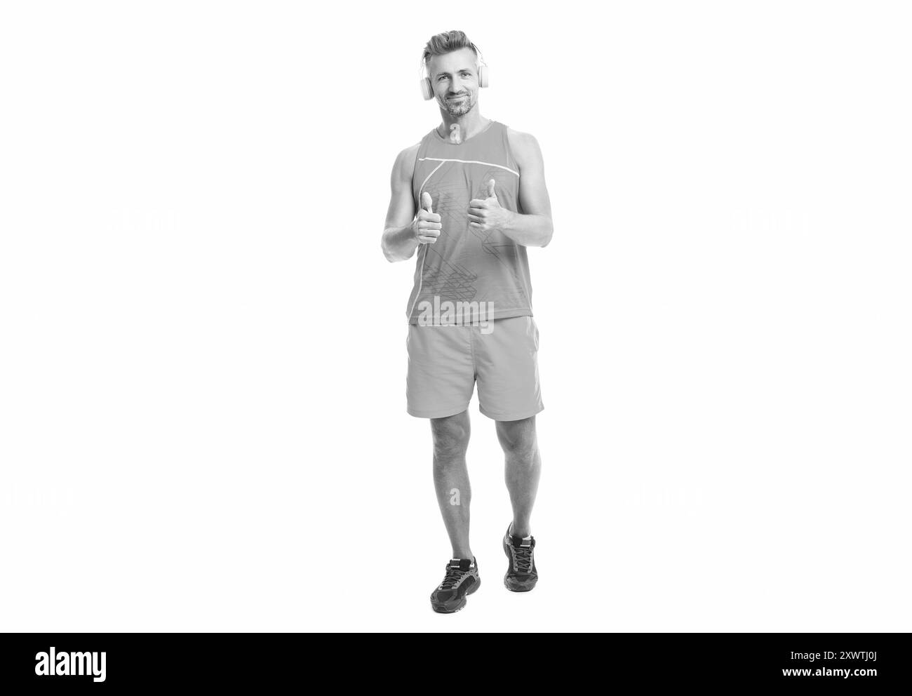 sport lifestyle of athletic sportsman man in sportswear for fitness ...